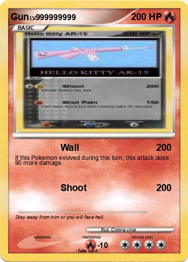 Pokémon Gun 690 690 - Wall - My Pokemon Card