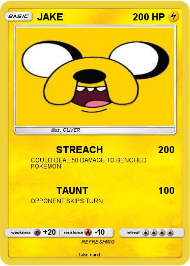 Pokémon JAKE 1753 1753 - STREACH - My Pokemon Card
