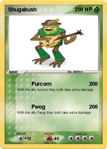 Pokémon Shugabush 1 1 - Furcorn - My Pokemon Card