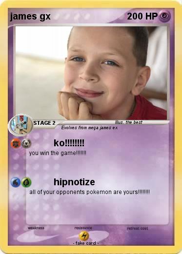 Pokémon james gx 1 1 - ko!!!!!!!! - My Pokemon Card