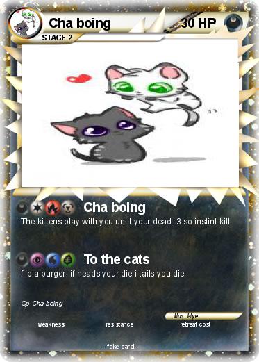 Pokémon Cha boing - Cha boing - My Pokemon Card