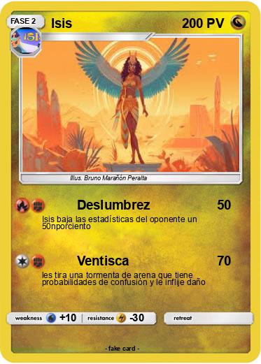 Pokémon Isis 195 195 - Deslumbrez - Mi carta pokémon