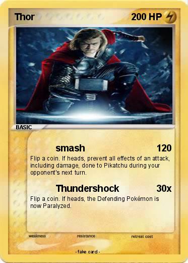 Pokémon Thor 767 767 - smash - My Pokemon Card