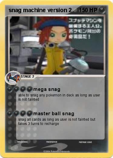 Pokémon snag machine version 2 2 - mega snag - My Pokemon Card