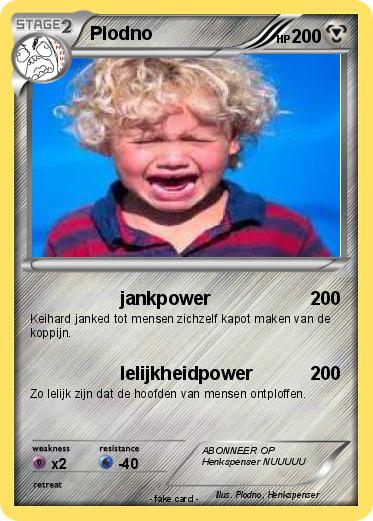 Pokémon Plodno - jankpower - My Pokemon Card