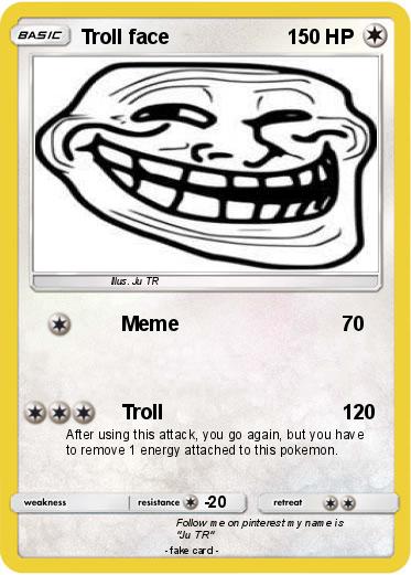 Pokémon Troll face 1887 1887 - Meme - My Pokemon Card
