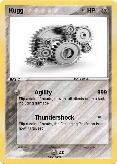 Pokémon Kugg - Agility - My Pokemon Card