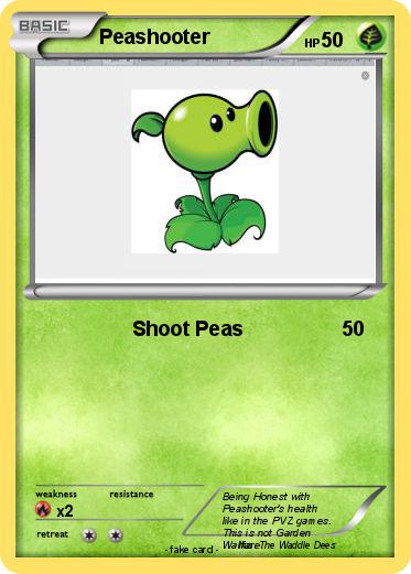 Pokémon Peashooter 430 430 - Shoot Peas - My Pokemon Card