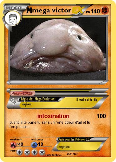 Pokémon mega victor 2 2 - intoxination - Ma carte Pokémon