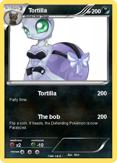 Pokémon Tortilla 6 6 - Tortilla - My Pokemon Card