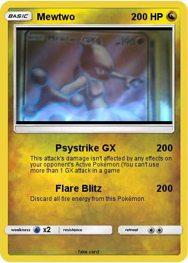 Pokémon Mewtwo 8506 8506 - Psystrike GX - My Pokemon Card
