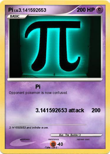 Pokémon 1 42872 42872 - Pi - My Pokemon Card