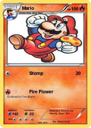 Pokémon Mario 13834 13834 - Stomp - My Pokemon Card