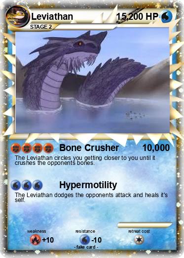 Pokémon Leviathan 15 15 - Bone Crusher 10,000 - My Pokemon Card