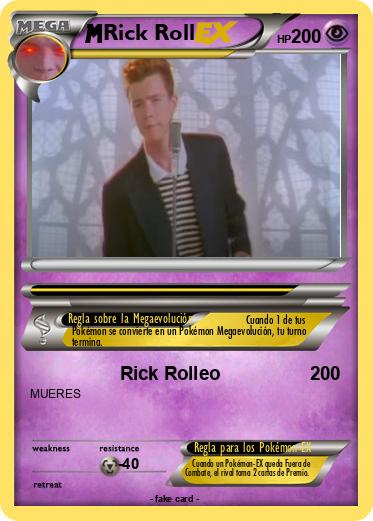 Pokémon Rick Roll 161 161 - Rick Rolleo - Mi carta pokémon