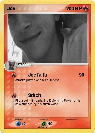 Pokémon Joe 885 885 - Joe fa fa - My Pokemon Card