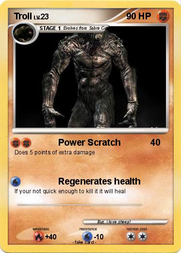 Pokémon Troll 1917 1917 - Power Scratch - My Pokemon Card