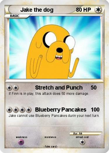 Pokémon Jake the dog 115 115 - Stretch and Punch - My Pokemon Card