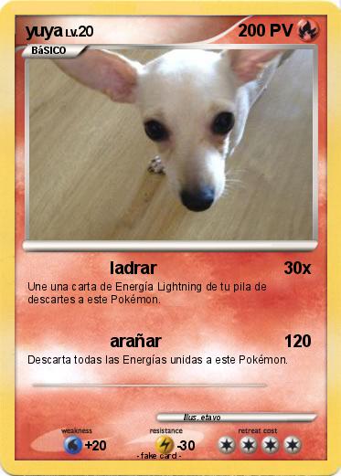 Pokémon yuya - ladrar - Mi carta pokémon