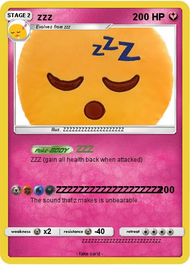 Pokémon zzz 8 8 - ZZZ - My Pokemon Card