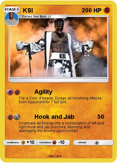 Pokémon KSI 88 88 - Agility - My Pokemon Card