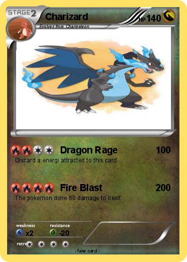 Pokémon Charizard 6631 6631 - Dragon Rage - My Pokemon Card