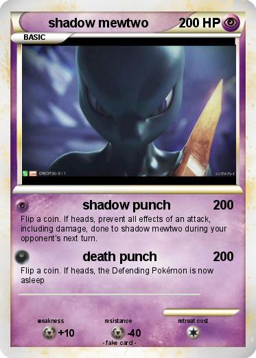Pokémon shadow mewtwo 237 237 - shadow punch - My Pokemon Card