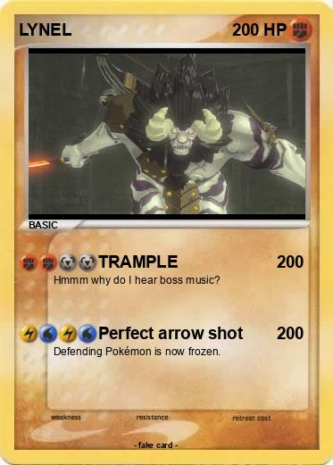 Pokémon LYNEL 13 13 - TRAMPLE - My Pokemon Card