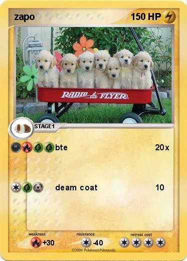 Pokémon zapo - bte - My Pokemon Card