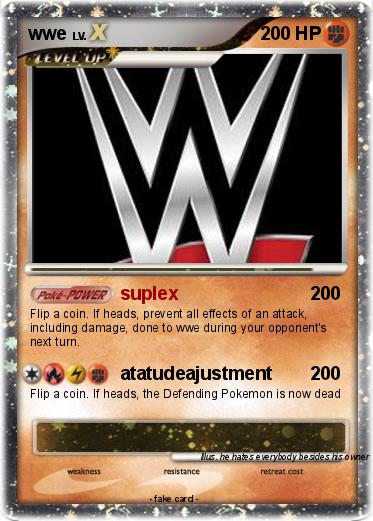 Pokémon wwe 299 299 - suplex - My Pokemon Card