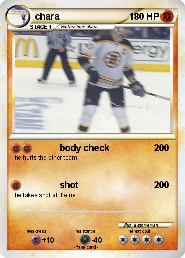 Pokémon chara 15 15 - body check - My Pokemon Card