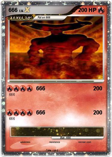 Pokémon 666 18 18 - 666 - My Pokemon Card
