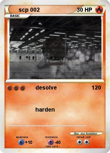 Pokémon scp 002 4 4 - desolve - My Pokemon Card