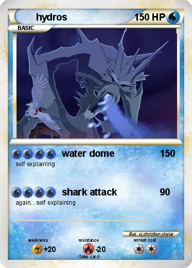 Pokémon hydros 2 2 - water dome - My Pokemon Card