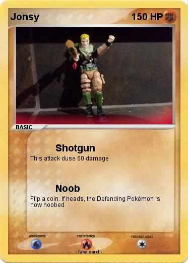 Pokémon Jonsy - Shotgun - My Pokemon Card