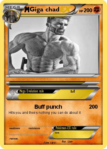 Pokémon Giga chad 12 12 - Buff punch - My Pokemon Card