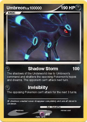 Pokémon Umbreon 918 918 - Shadow Storm - My Pokemon Card