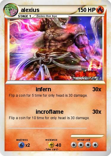 Pokémon alexius - infern - My Pokemon Card