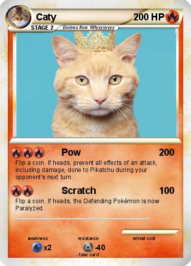 Pokémon Caty 21 21 - Pow - My Pokemon Card