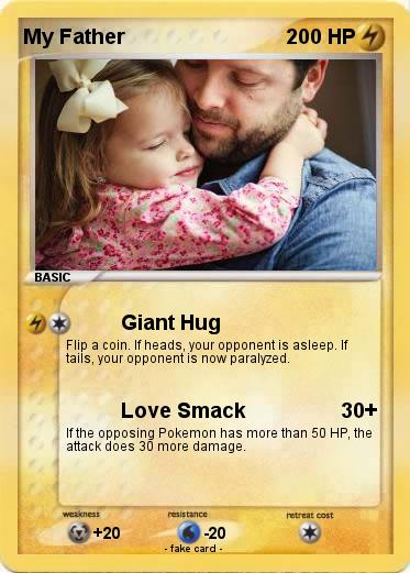 Pokémon My Father 11 11 - Giant Hug - My Pokemon Card