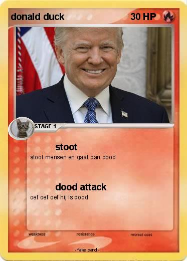 Pokémon donald duck 270 270 - stoot - My Pokemon Card