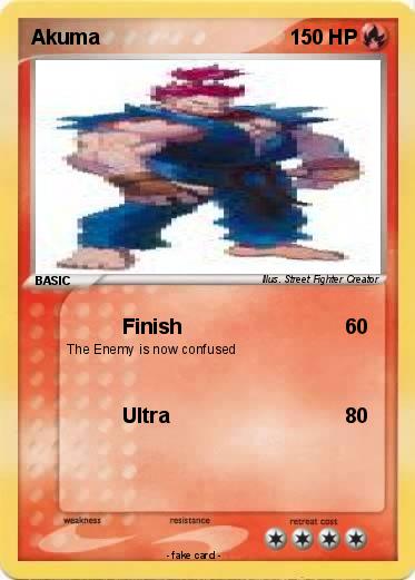 Pokémon Akuma 13 13 - Finish - My Pokemon Card
