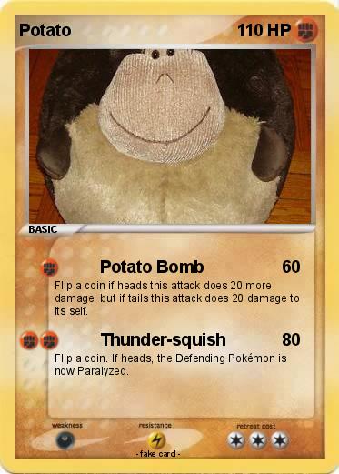 Pokémon Potato 925 925 - Potato Bomb - My Pokemon Card