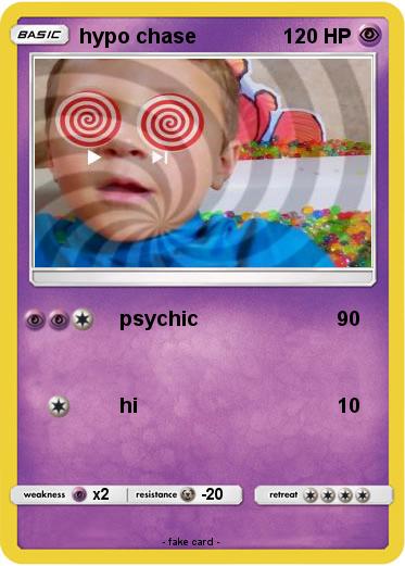 Pokémon hypo chase - psychic - My Pokemon Card