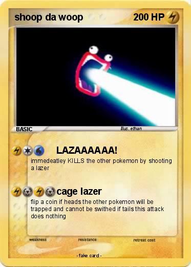 Pokémon shoop da woop 252 252 - LAZAAAAAA! - My Pokemon Card