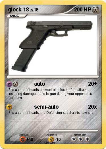 Pokémon glock 18 3 3 - auto - My Pokemon Card