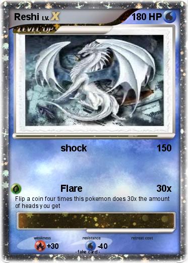 Pokémon Reshi 11 11 - shock - My Pokemon Card