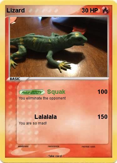 Pokémon Lizard 235 235 - Squak - My Pokemon Card