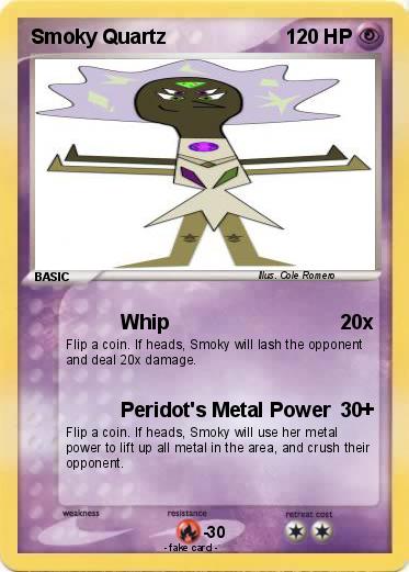 Pokémon Smoky Quartz 1 1 - Whip - My Pokemon Card