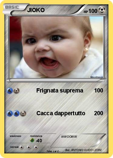 Pokémon JIOKO - Frignata suprema - My Pokemon Card